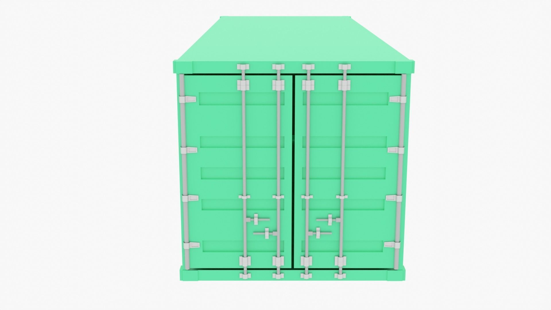 3D model Cargo Container VR / AR / low-poly | CGTrader