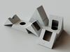 HINGED TRIANGLE BOX - Package 3D model 3D model | CGTrader