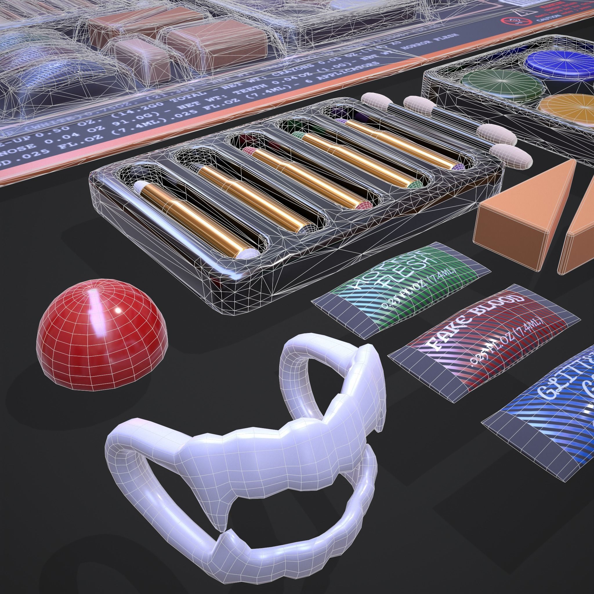 3D model The Mega Makeup Kit VR / AR / low-poly | CGTrader