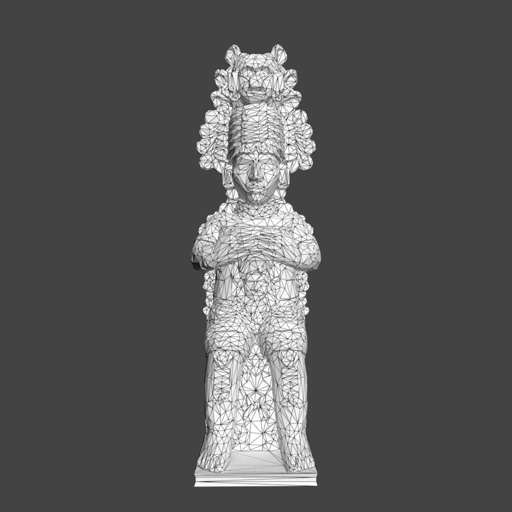 3D model Mayan Inca Aztec Statue 220822 VR / AR / low-poly | CGTrader