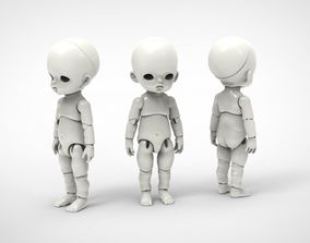 Bjd doll 3D Printing Models | CGTrader