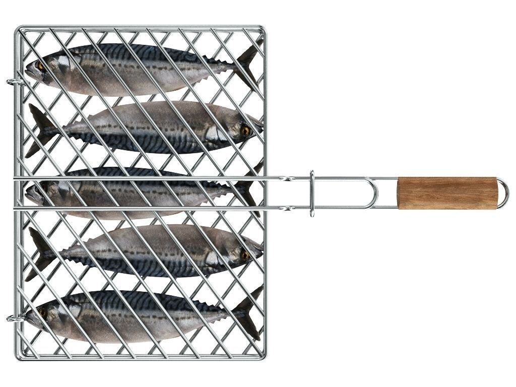 Fish Barbecue Grill1 3D model | CGTrader