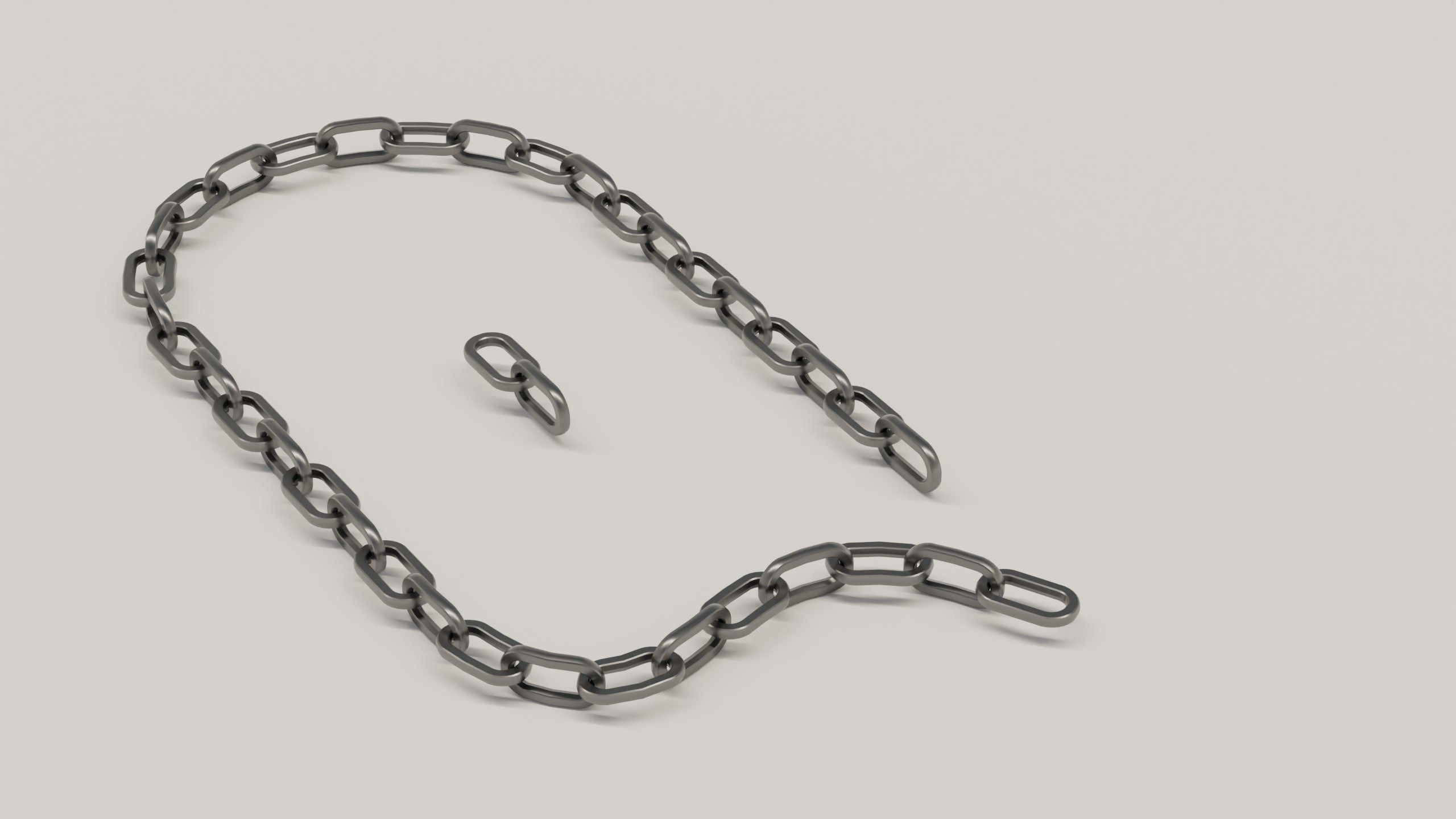 Types of chains 3D model | CGTrader