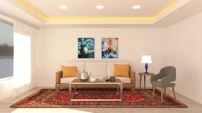 3D Interior Design 3D model | CGTrader