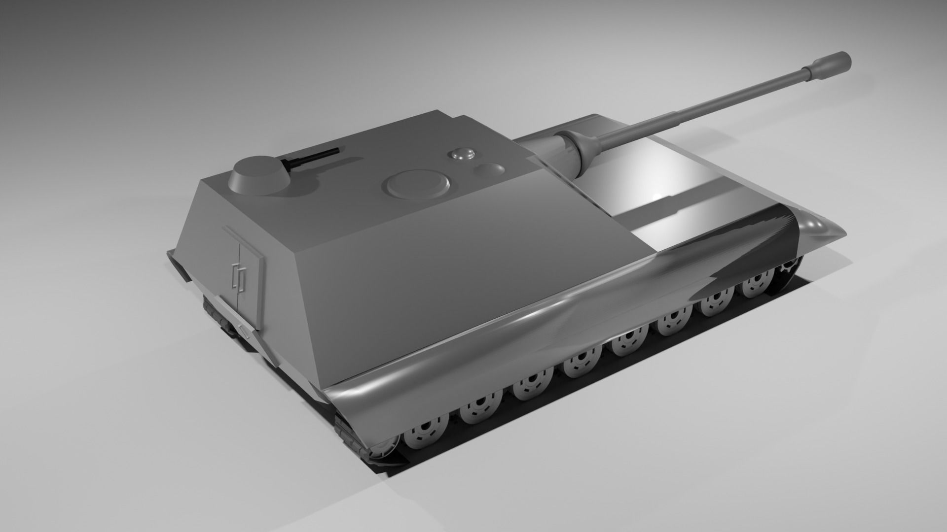 3D model German Tank Destroyer VR / AR / low-poly | CGTrader