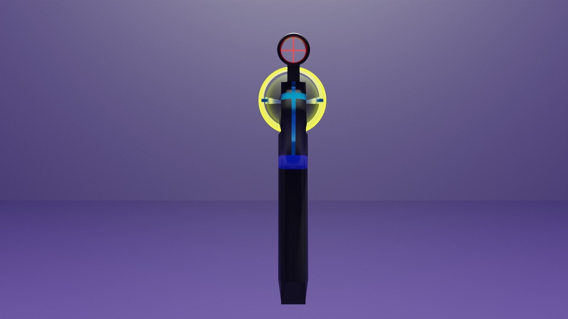 3D model Futuristic Gun Collection VR / AR / low-poly | CGTrader