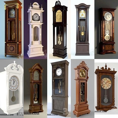 Classic Clock Collection - Vol 01 - 10 Item 3D model 3D model | CGTrader