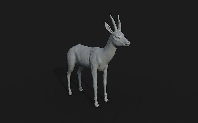 Gazelle 3D model | CGTrader