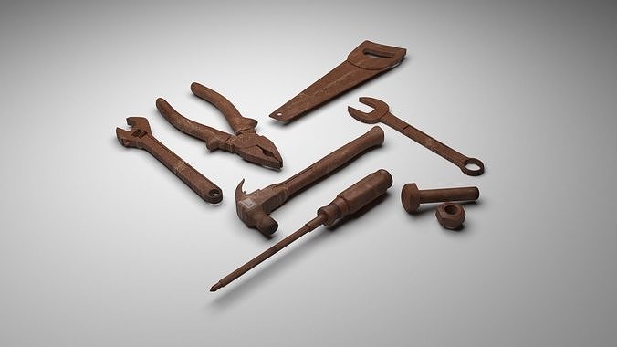Chocolate Tools 3D model | CGTrader