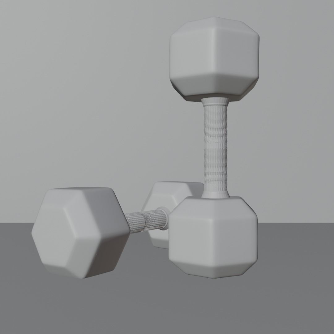 Dumbell dumbbells - dumbbells 3D model | CGTrader