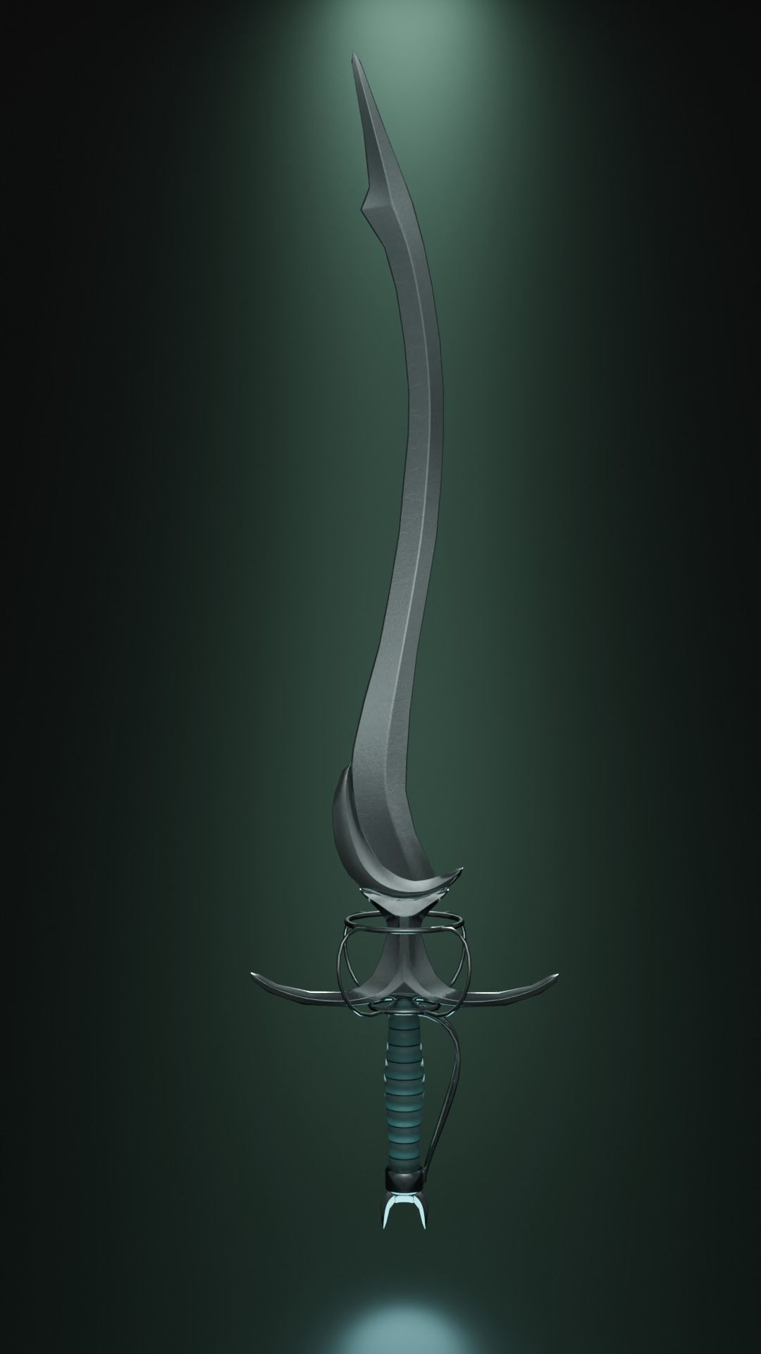 3D model Fantasy Elf Sword PBR Ready for UE5 VR / AR / low-poly | CGTrader