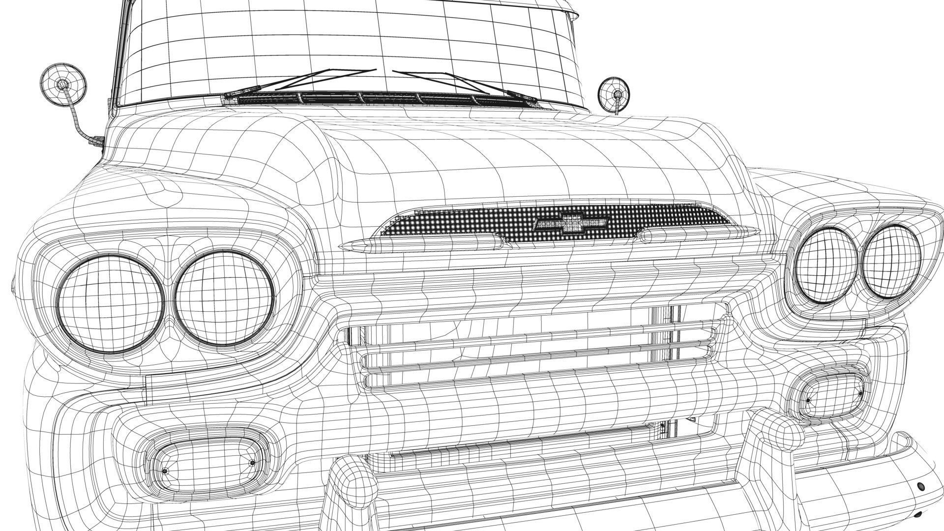 Chevrolet Apache 4x4 3D model | CGTrader