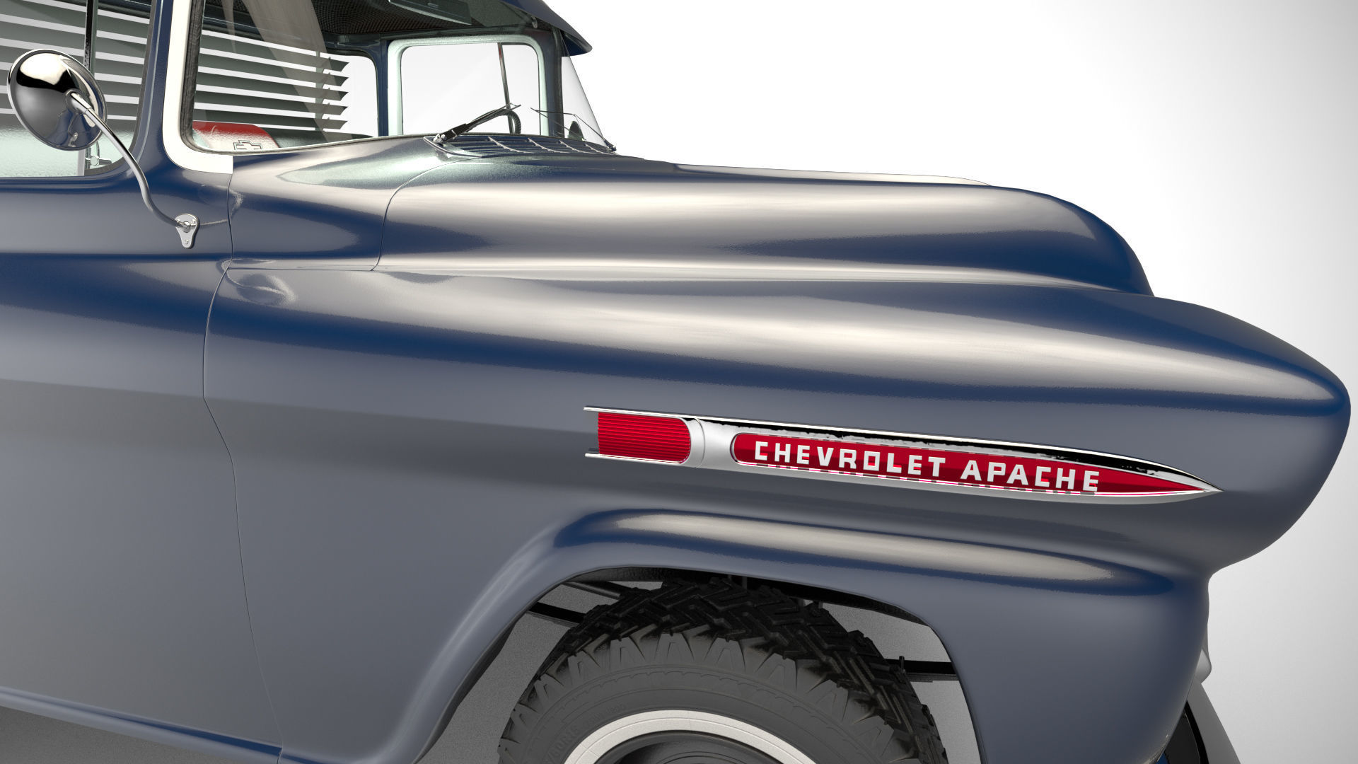 Chevrolet Apache 4x4 3D model | CGTrader