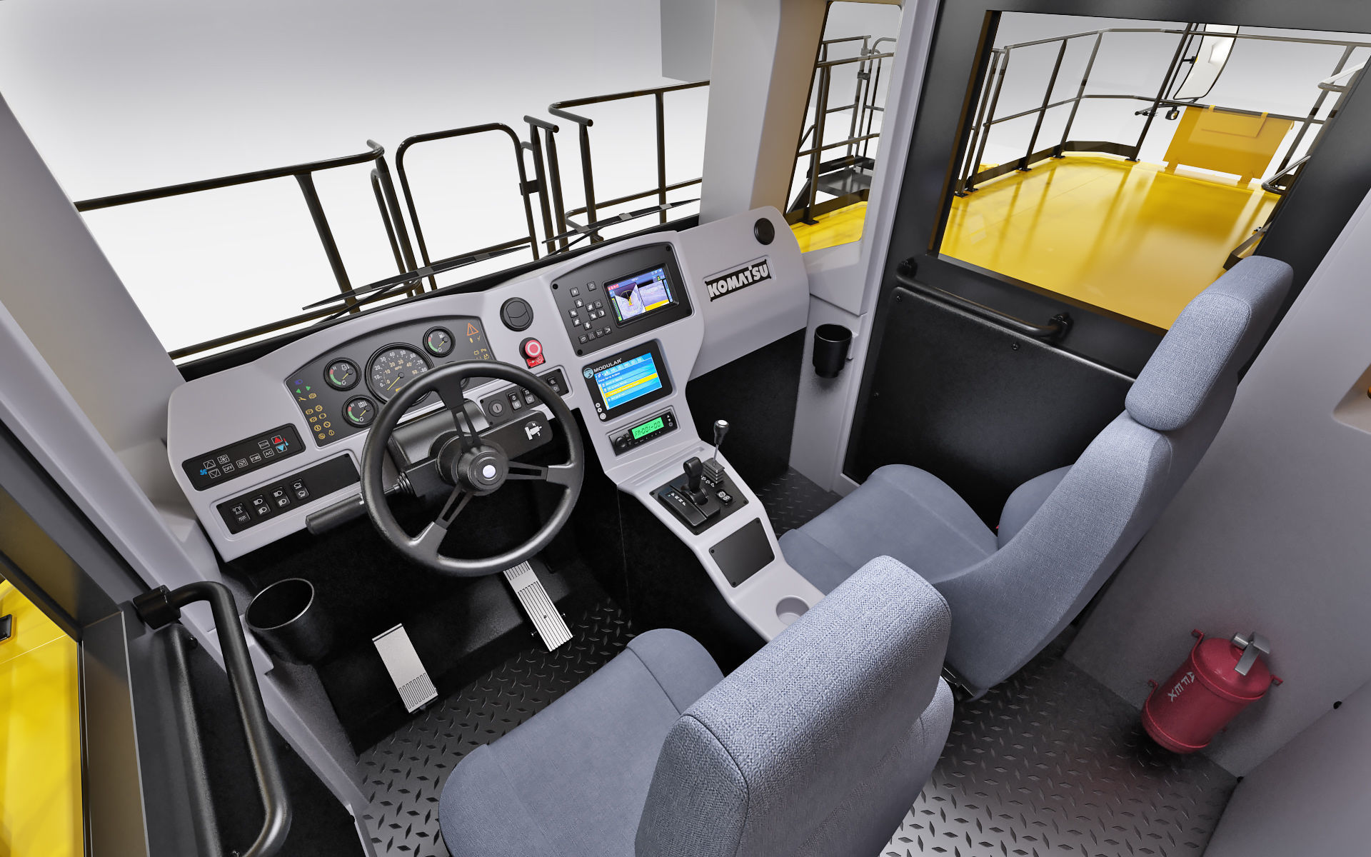 Komatsu 930 E-5 Mining Dump Truck 3D model | CGTrader