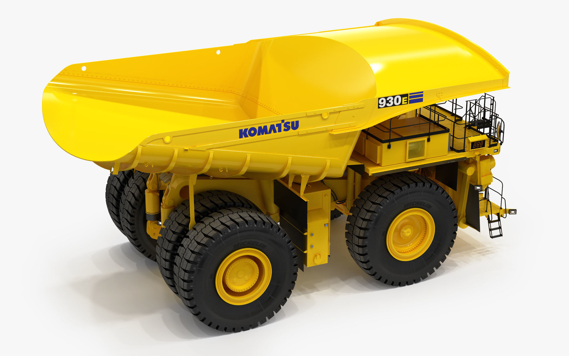 Komatsu 930 E-5 Mining Dump Truck 3D model | CGTrader