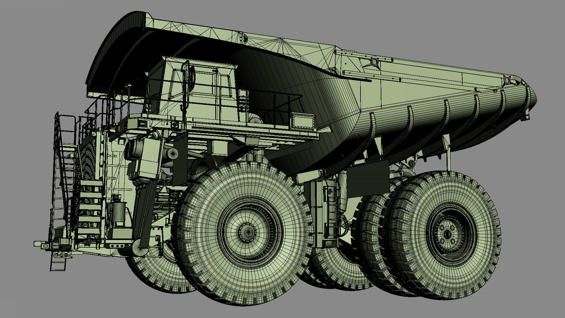 Komatsu 930 E-5 Mining Dump Truck 3D model | CGTrader