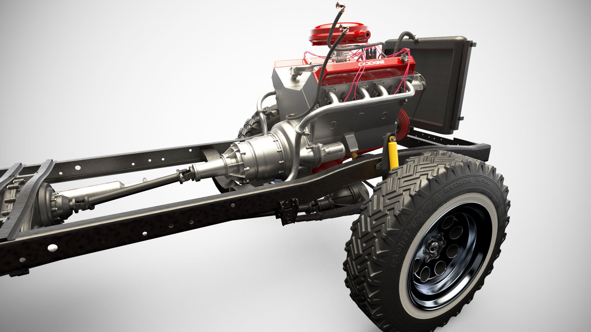 Dodge Power Wagon 3D model | CGTrader