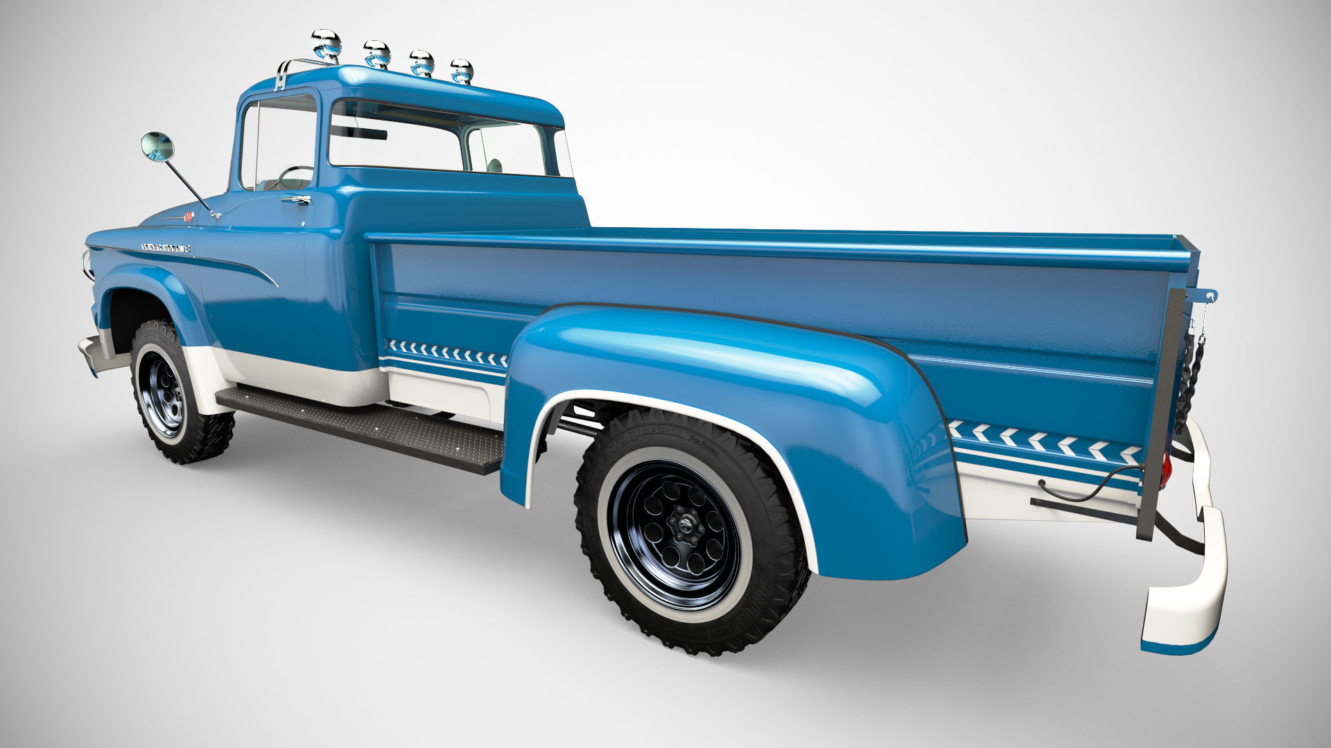 Dodge Power Wagon 3D model | CGTrader