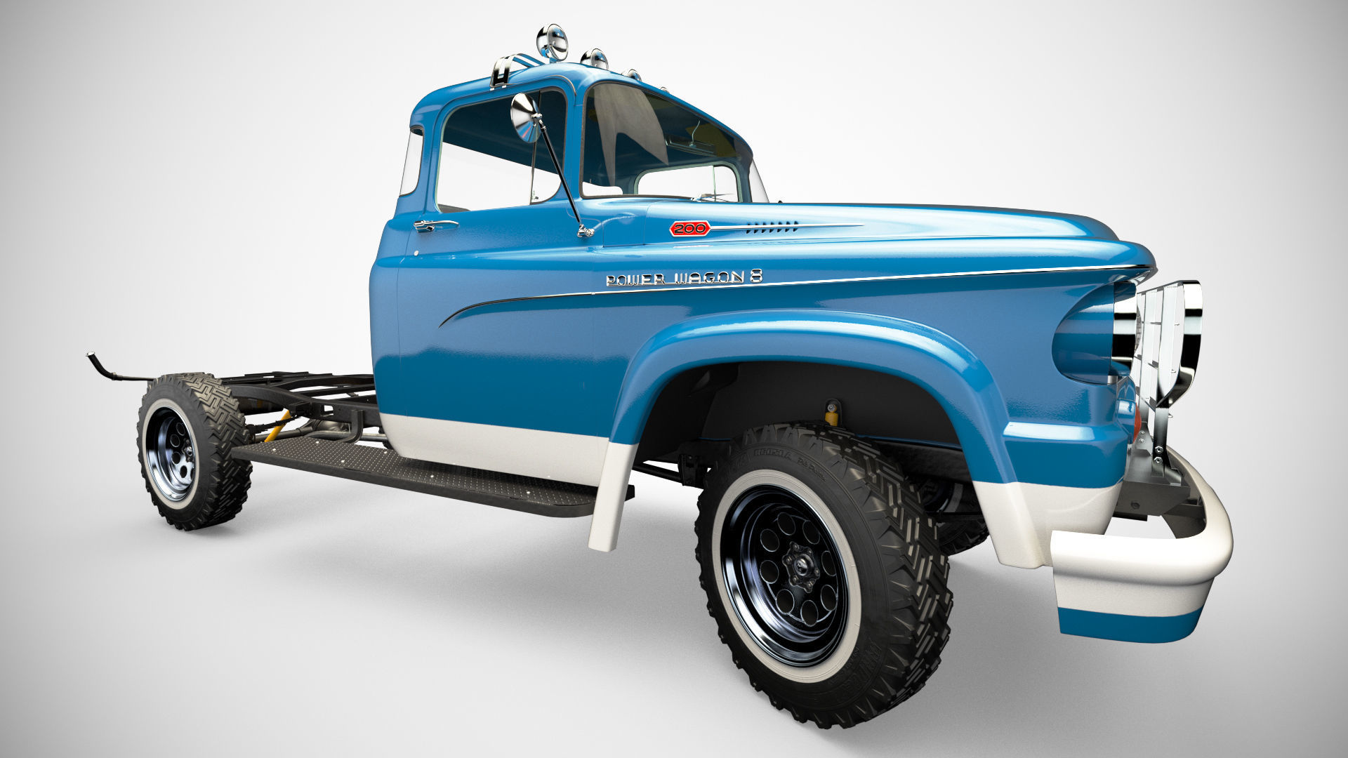 Dodge Power Wagon 3D model | CGTrader