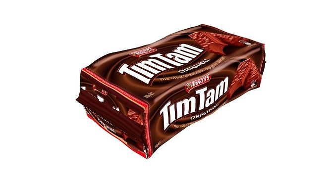 Tim Tam Chocolate 3D model | CGTrader