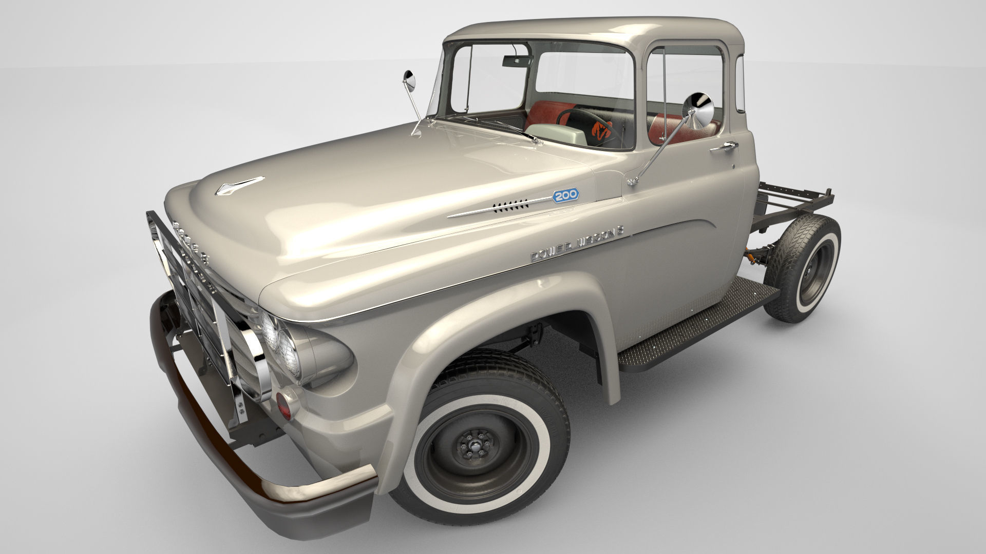 Dodge Power Wagon 3D model | CGTrader