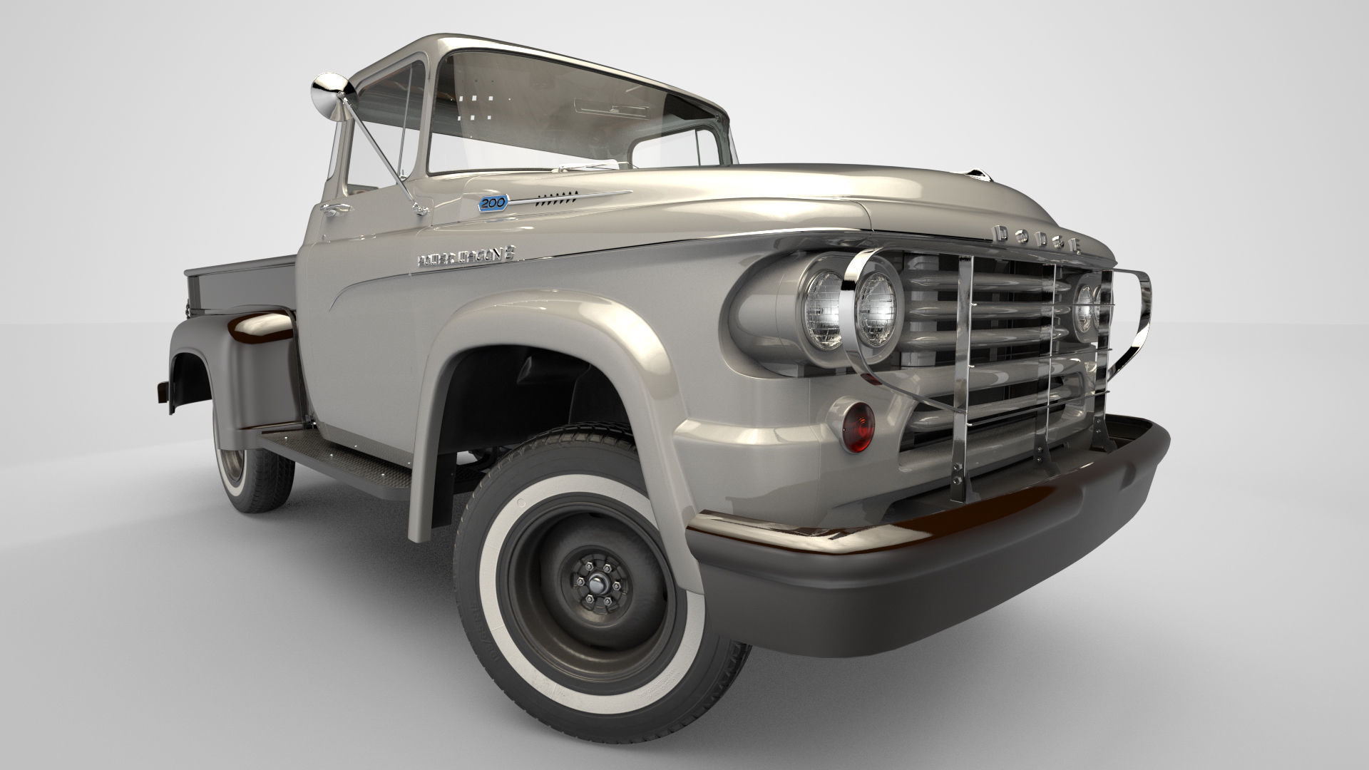 Dodge Power Wagon 3D model | CGTrader