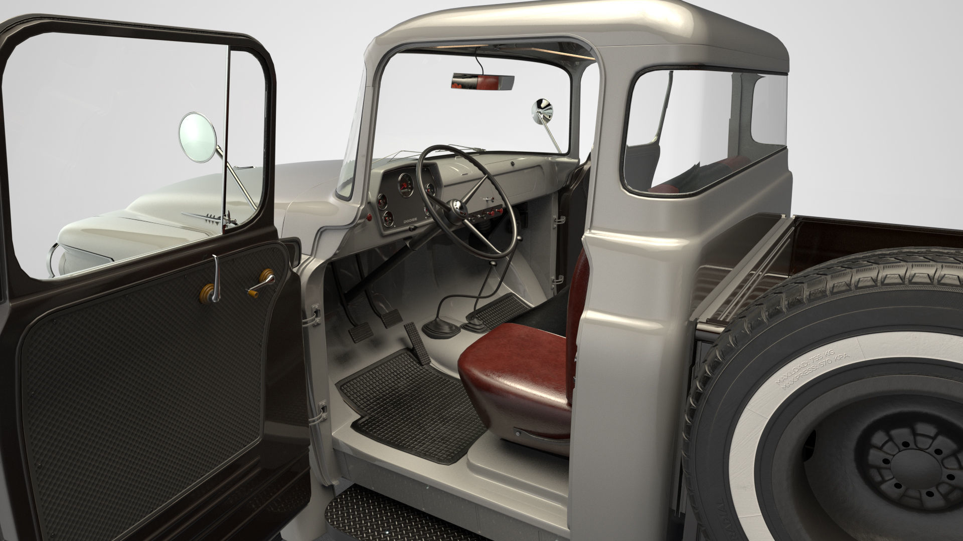 Dodge Power Wagon 3D model | CGTrader