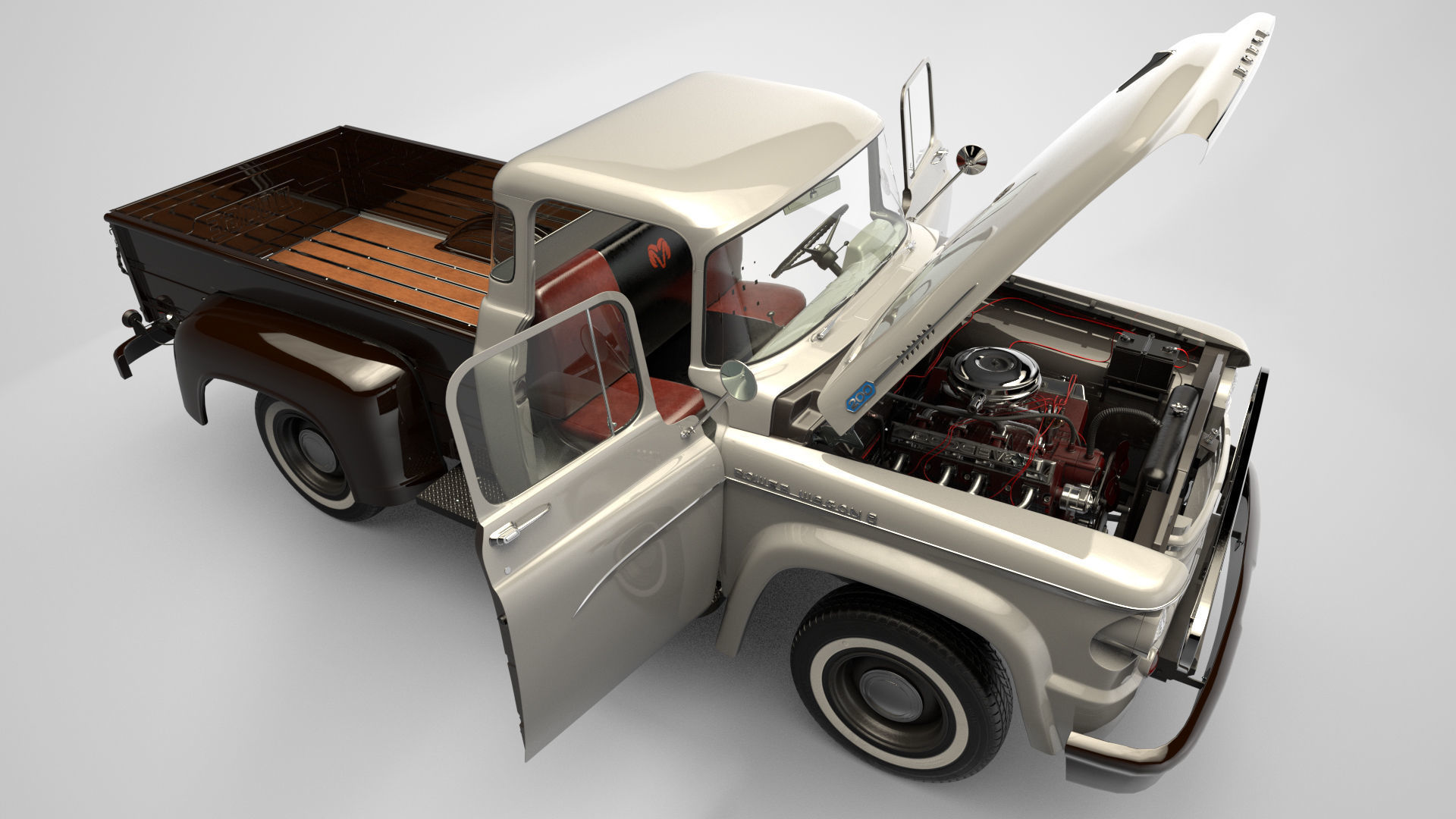 Dodge Power Wagon 3D model | CGTrader