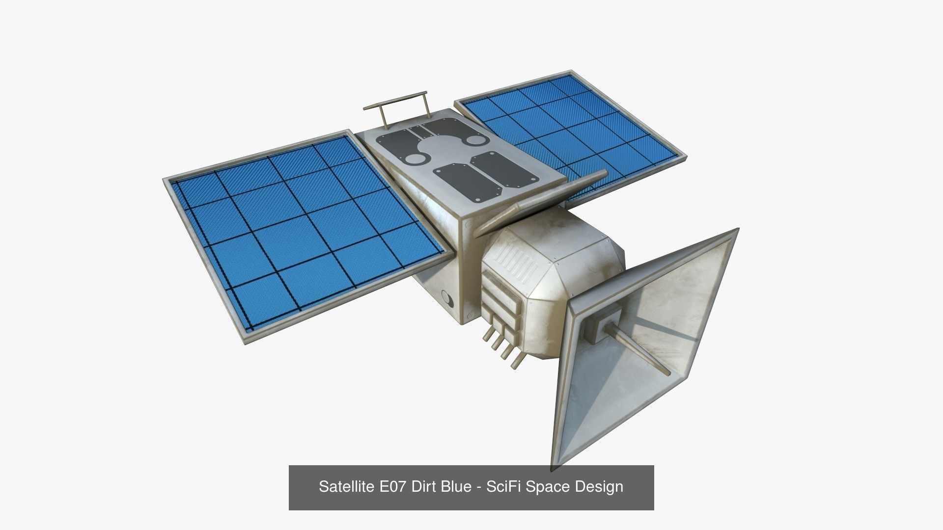 10 Satellite E Collection - SciFi Space Design | CGTrader