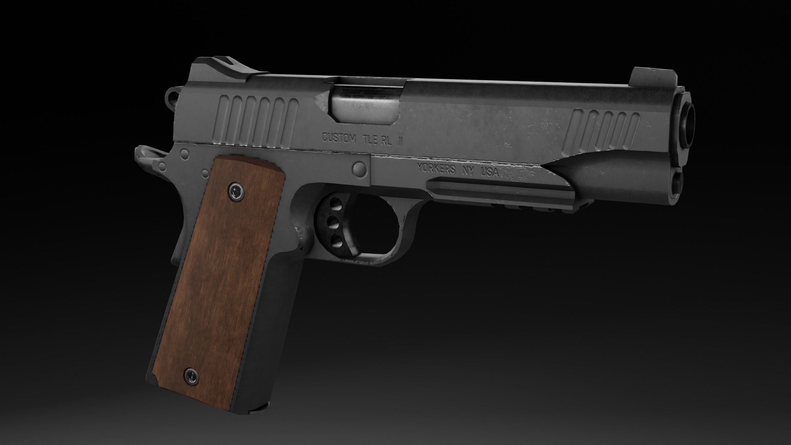3D model M1911 VR / AR / low-poly | CGTrader