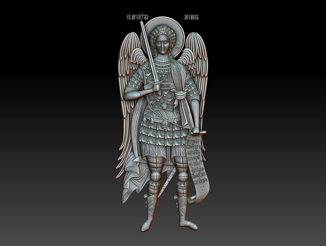Archangel Michael 3D model | CGTrader