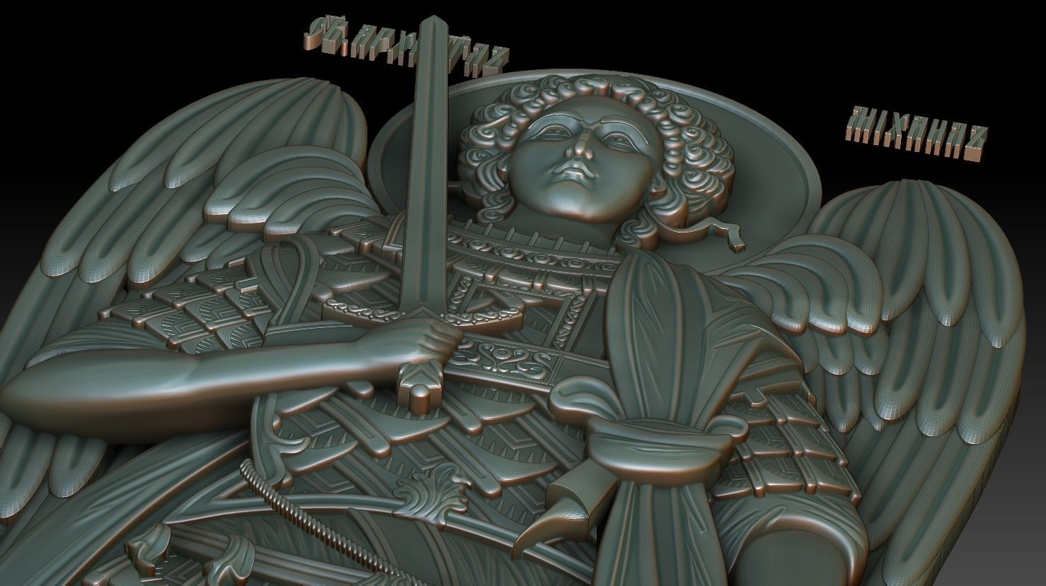 Archangel Michael 3D model | CGTrader