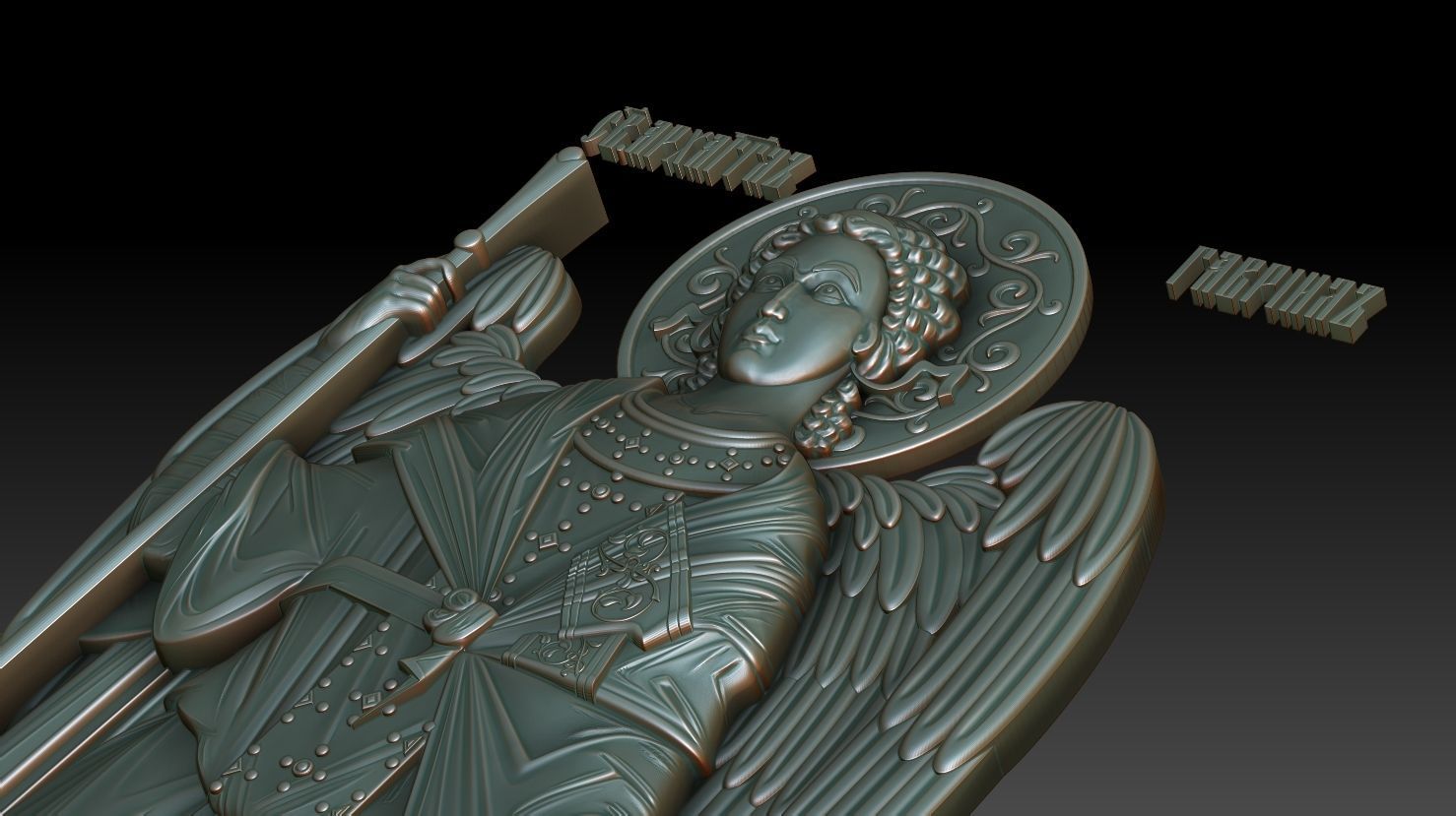 Archangel Gabriel 3D model | CGTrader