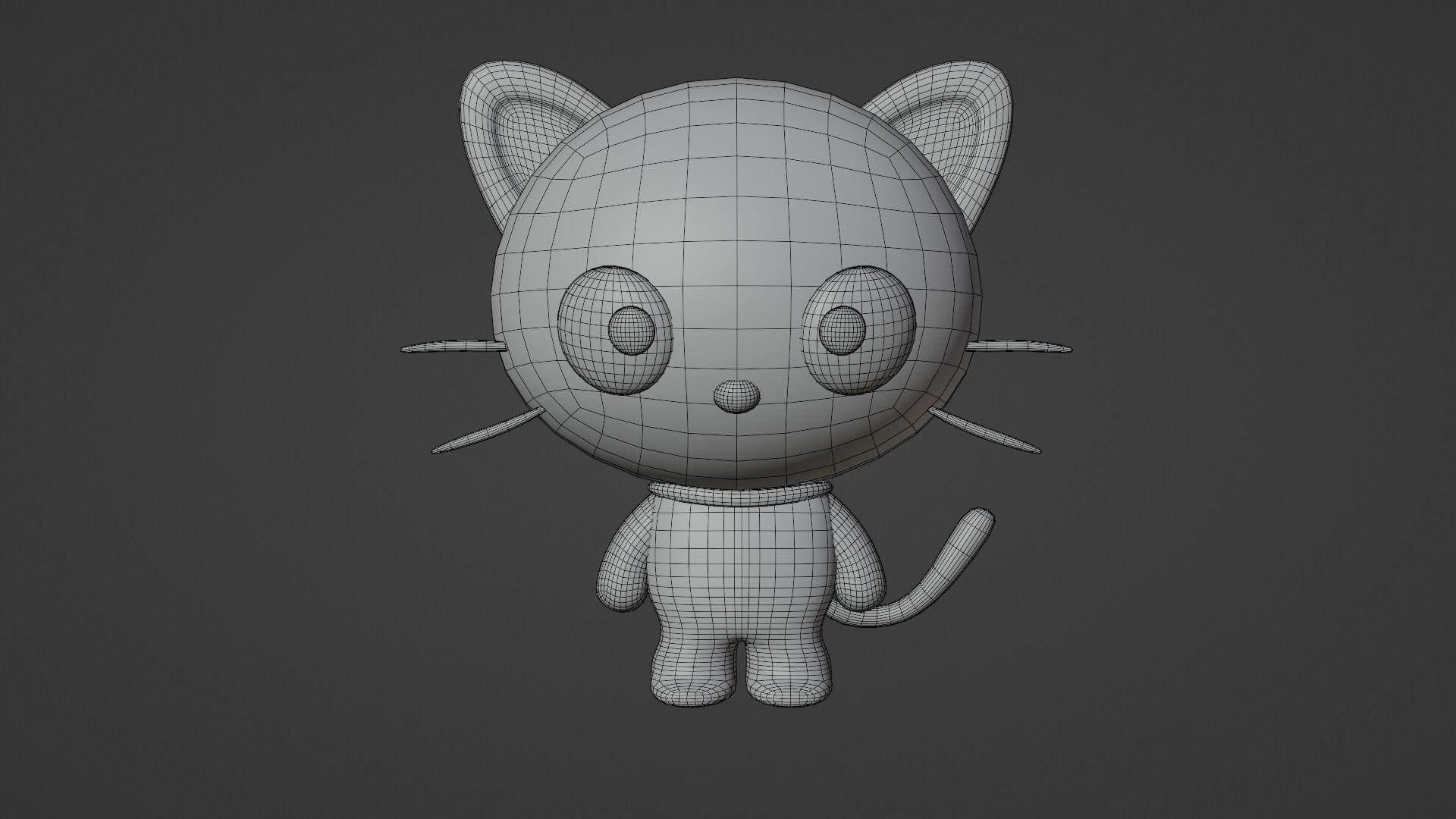 Chococat sonic cat 3D model | CGTrader