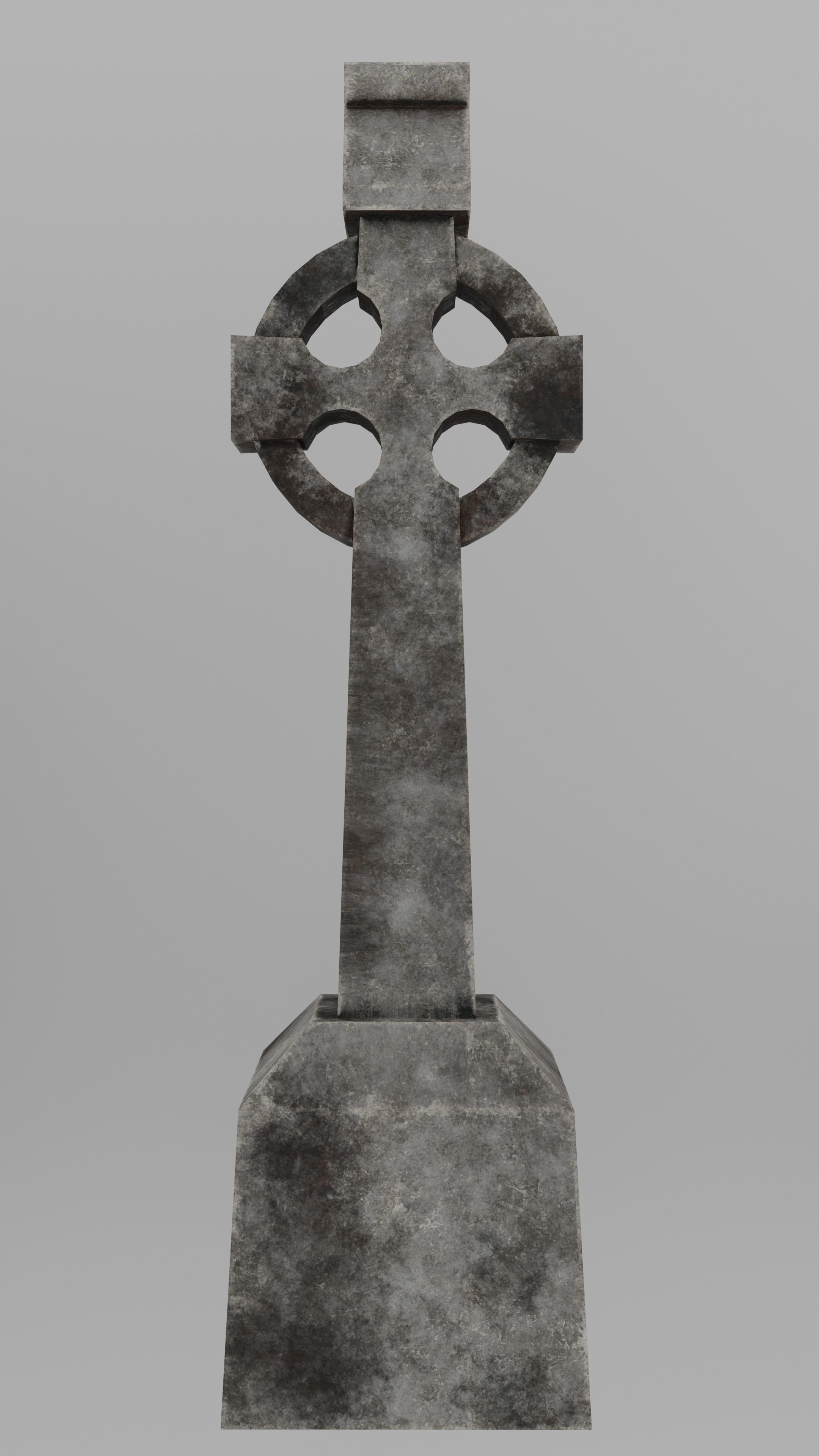 3D model Low Poly Cemetery Prop Collection for Environment Design VR ...