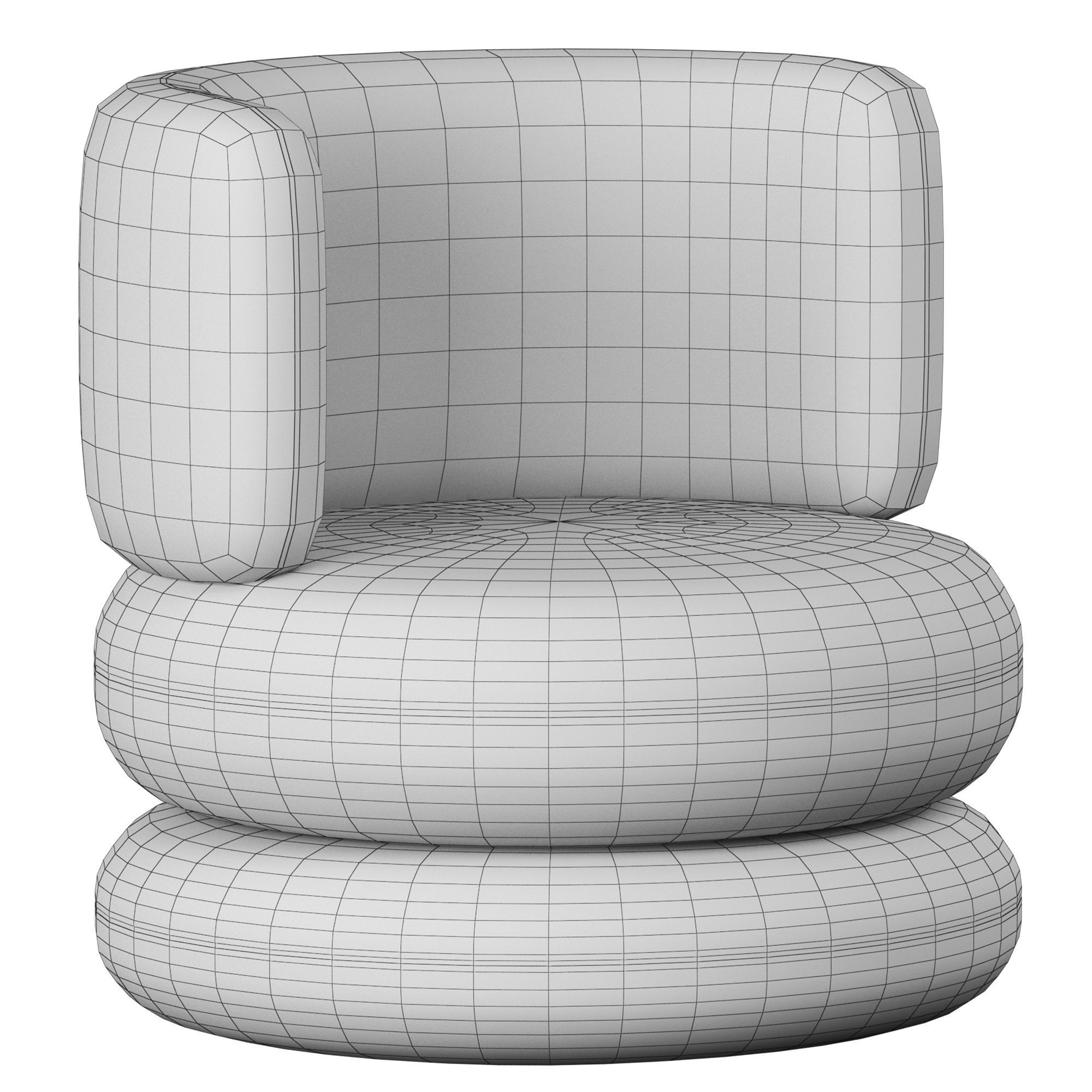 Easy Chair 3D model | CGTrader