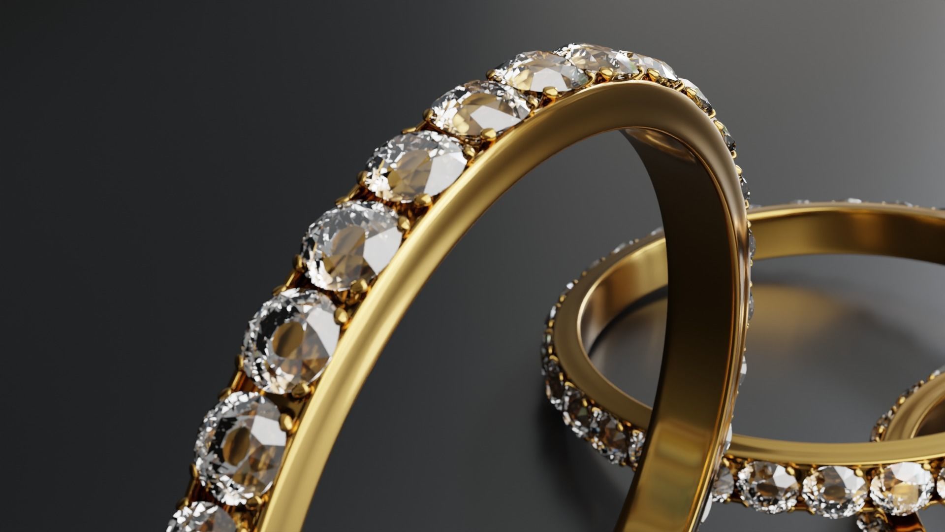 Diamond Ring Concept 3D Model 3D model | CGTrader