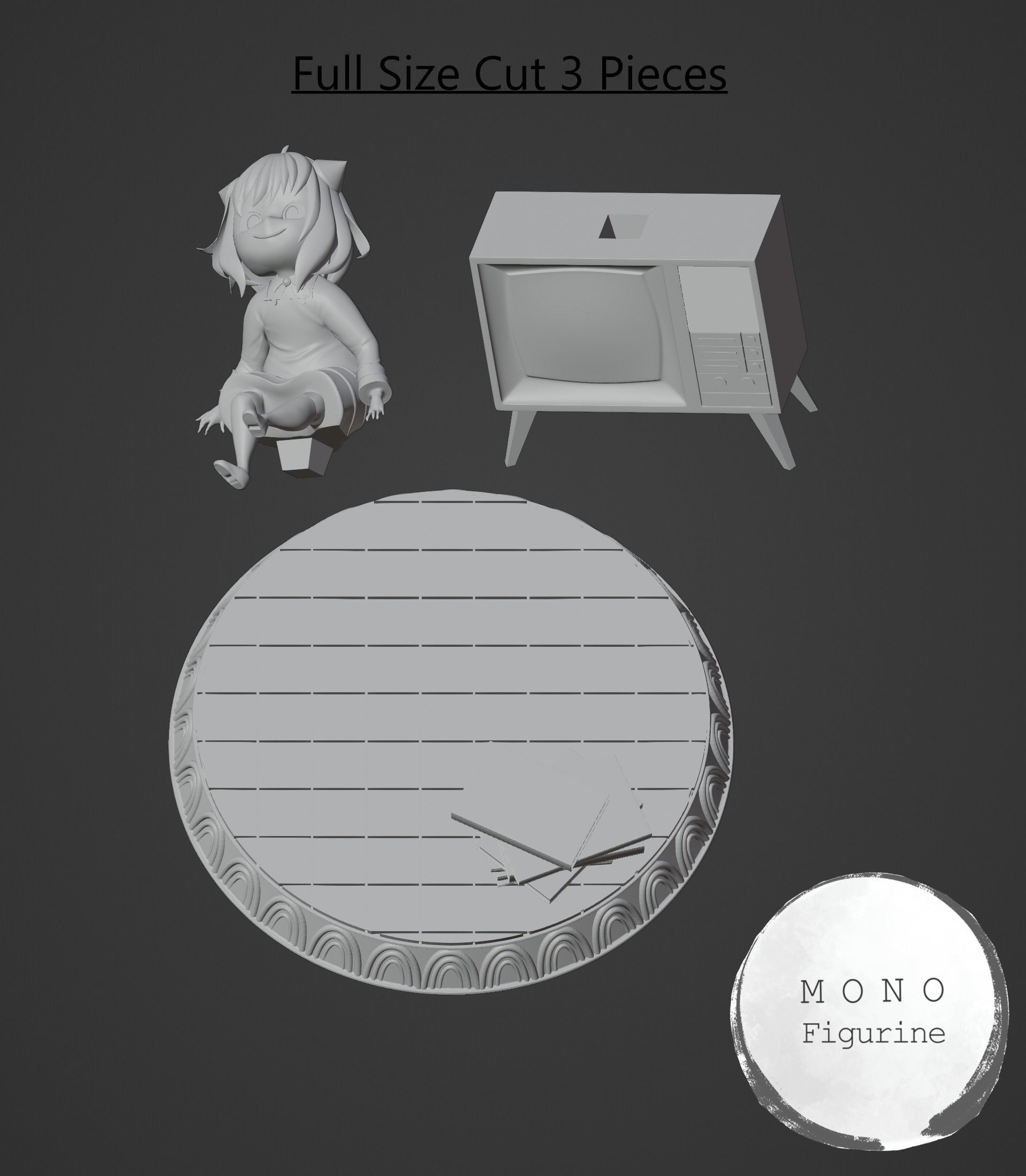 Anya Forger 3D Print model 3D model 3D printable | CGTrader