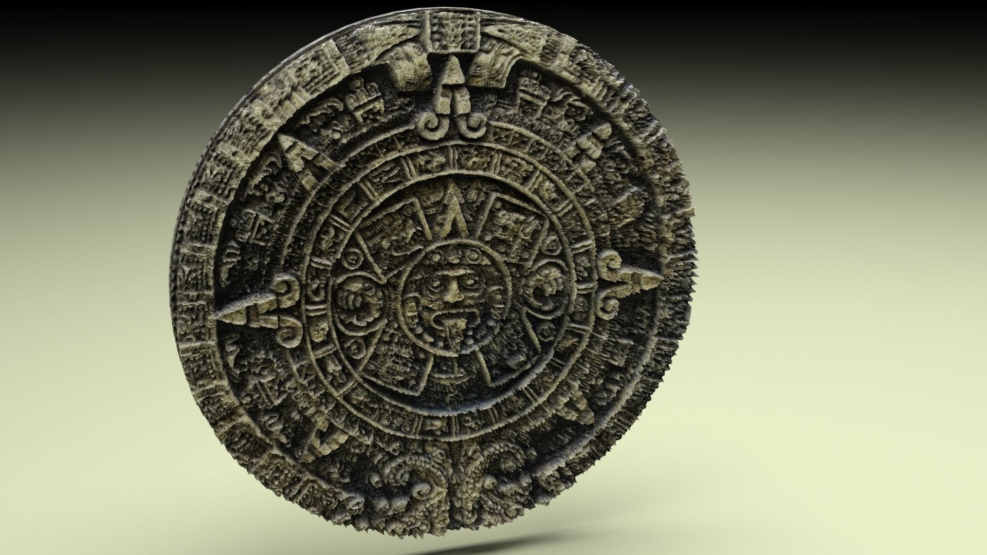 Mayan Calendar 3D model | CGTrader