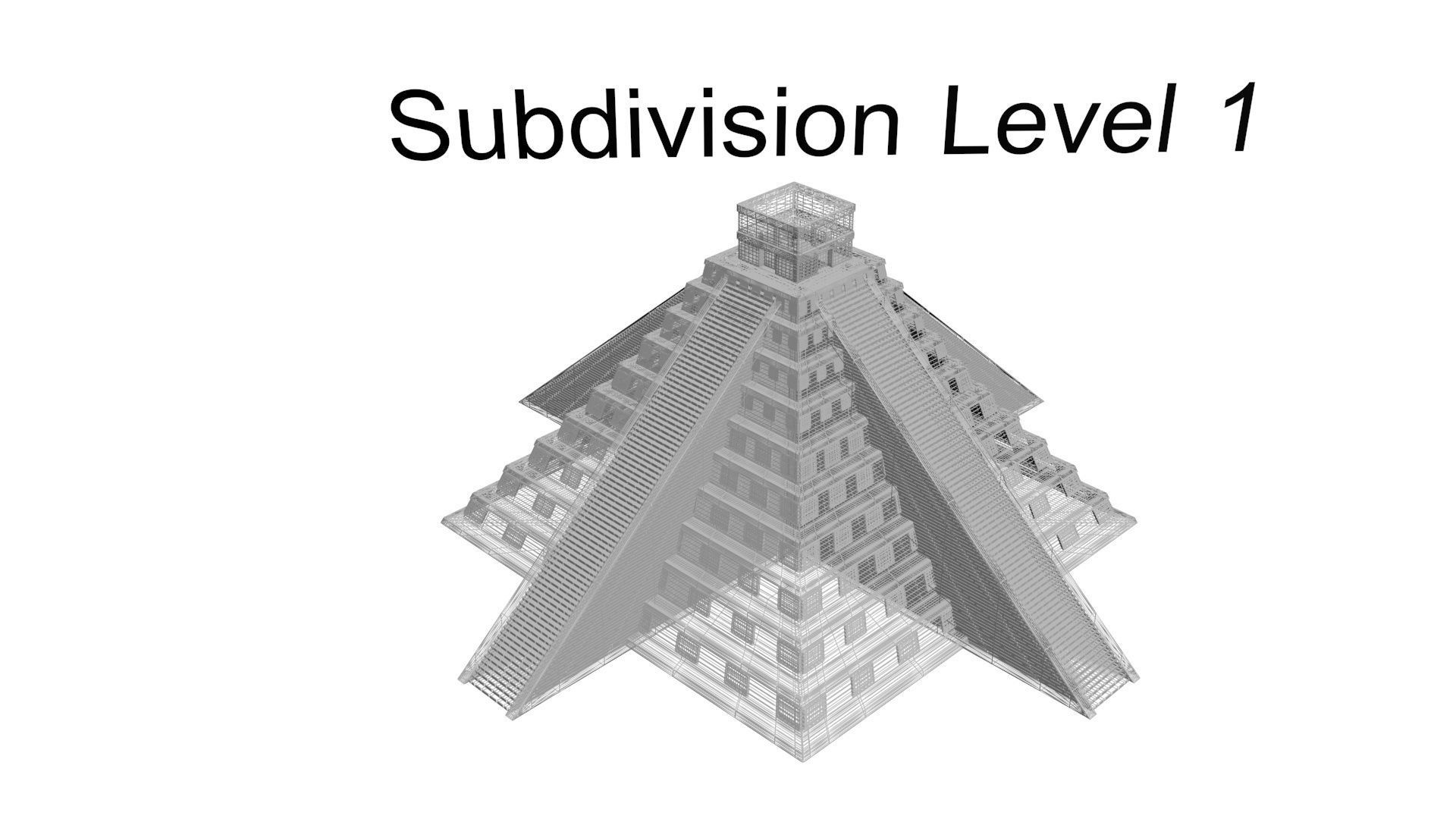 Chichen Itza Pyramid 3D model | CGTrader