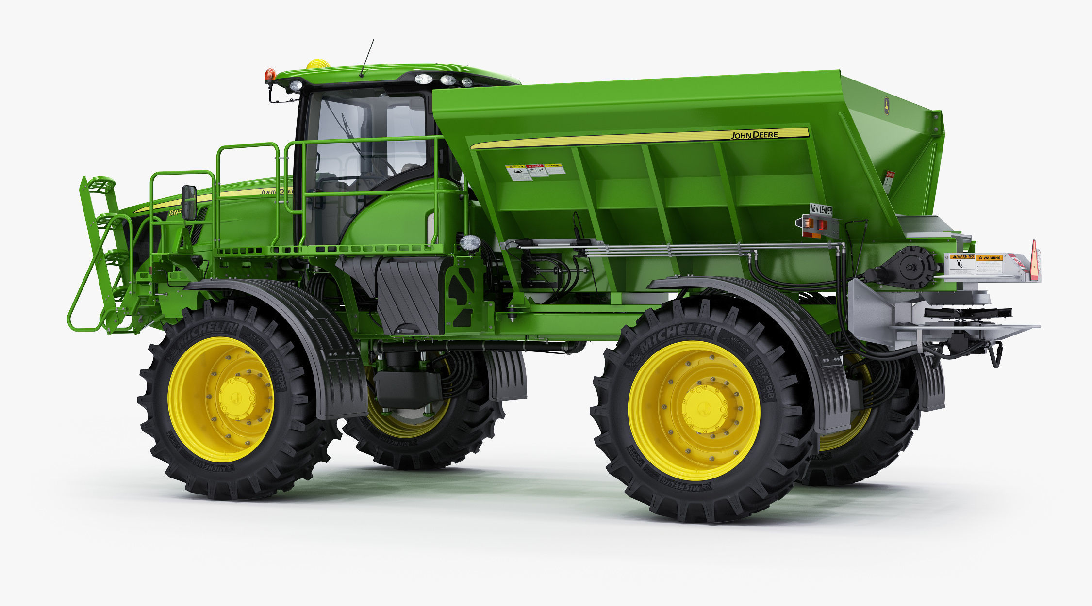 John Deere DN485 Spreader 3D model | CGTrader