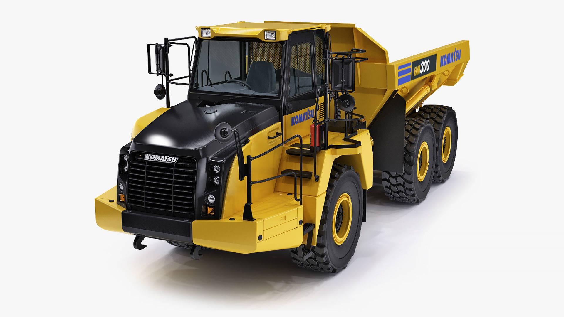 Articulated Truck Komatsu HM300 3D model | CGTrader