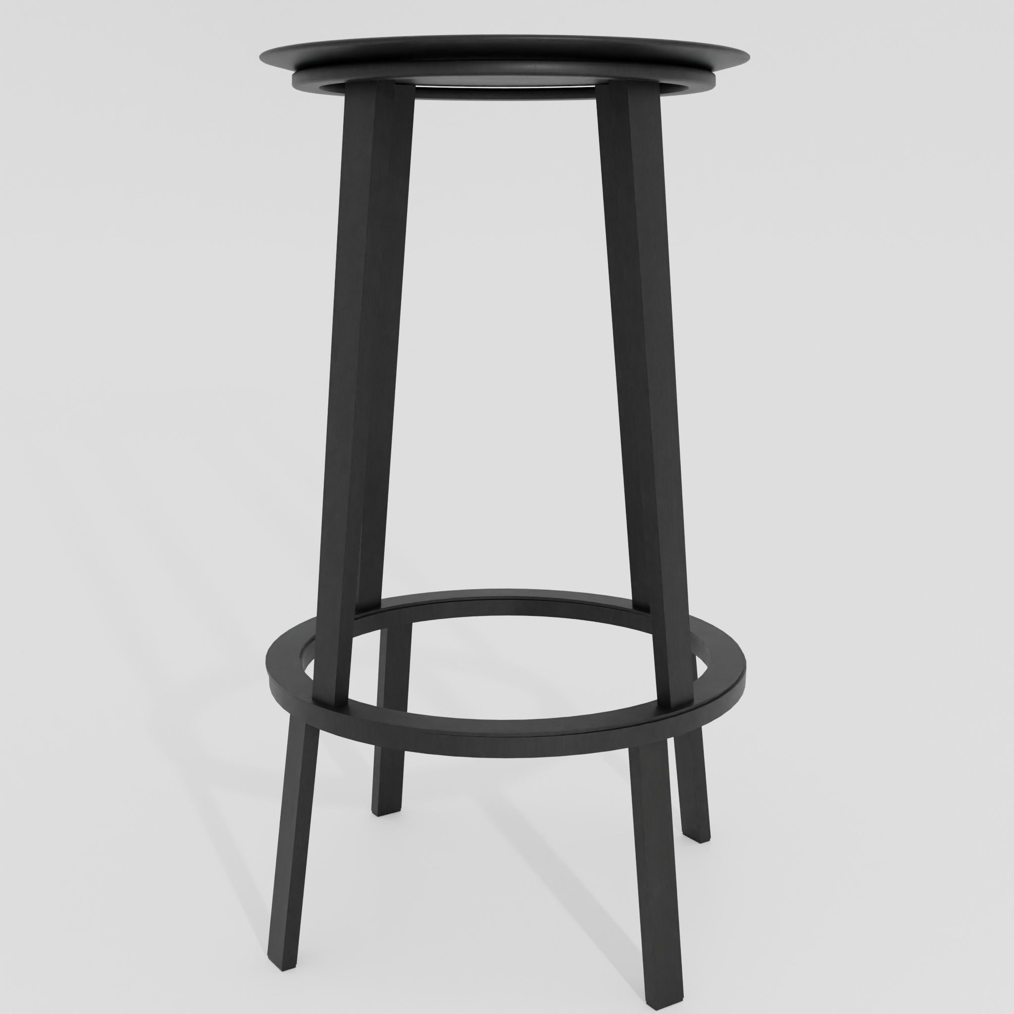 Revolver bar stool HAY 3D model | CGTrader