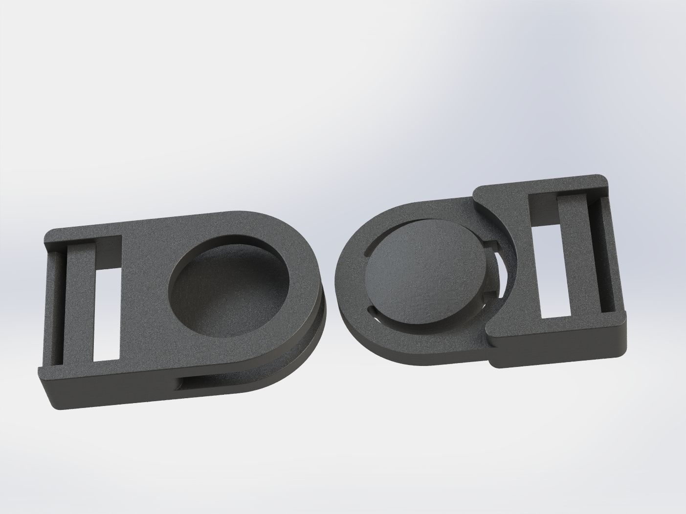 Fastex 25 mm 3D model 3D printable | CGTrader