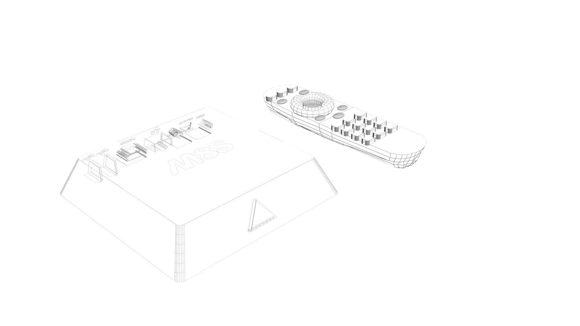 TV Box 3D model animated | CGTrader