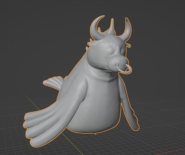 Momoo one piece 3D model 3D printable | CGTrader