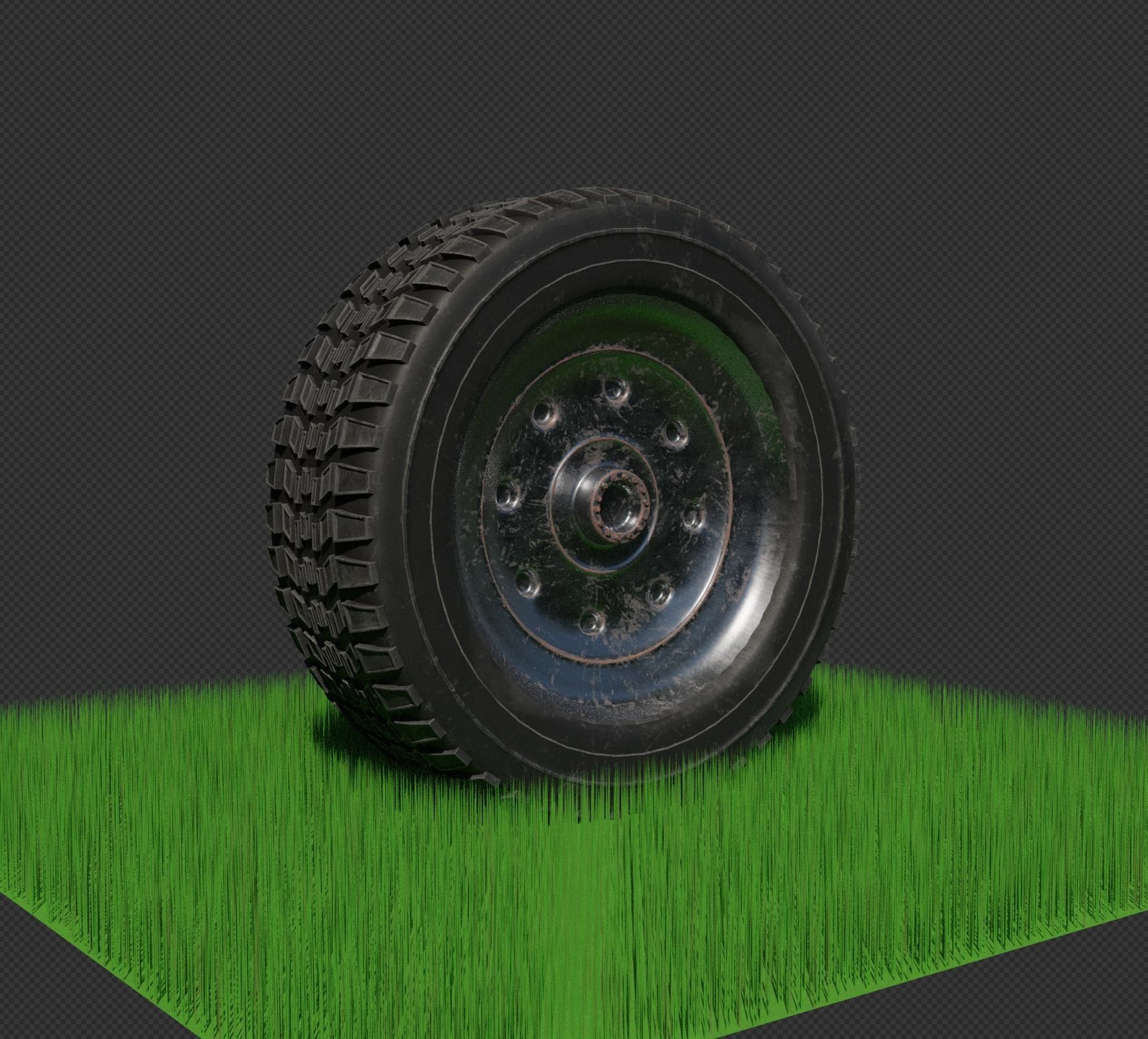 Car Tire with 4k textures free to use free 3D model | CGTrader