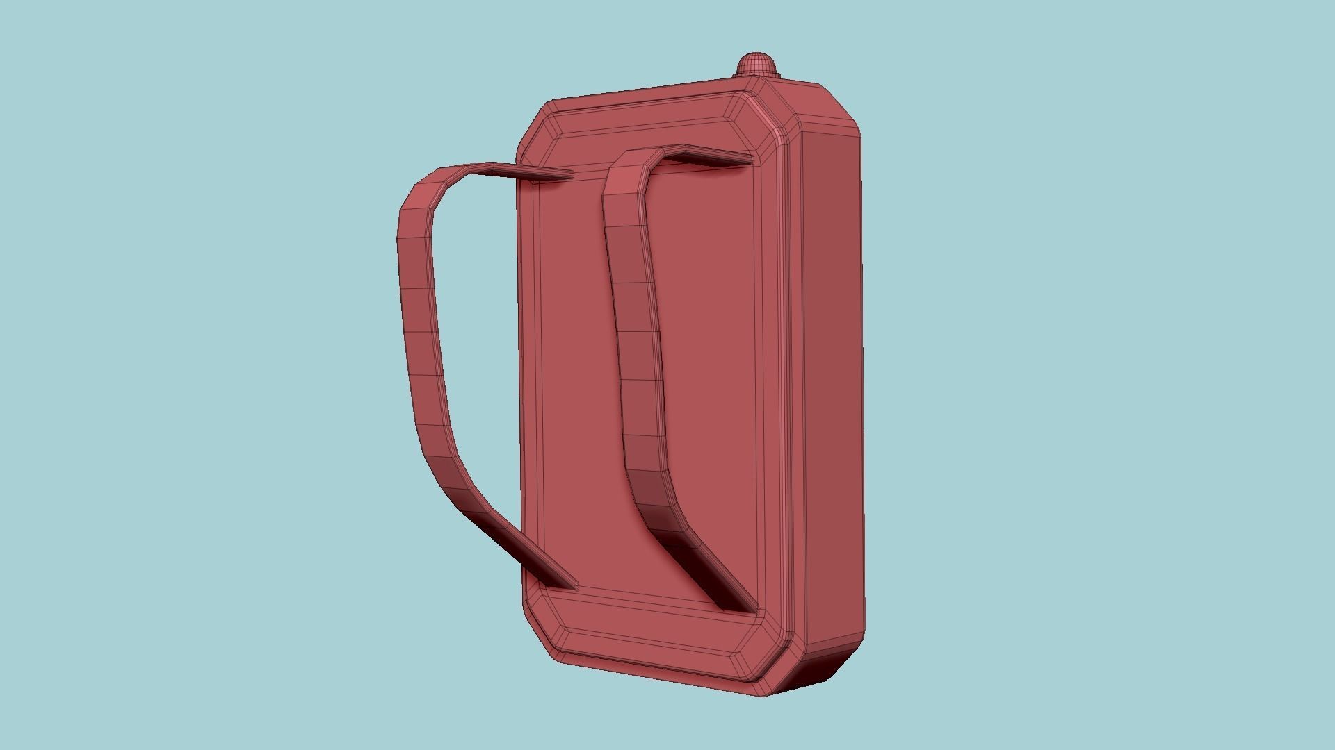 3D model SciFi Backpack I01 Dark Metal - Fashion Character Design VR ...