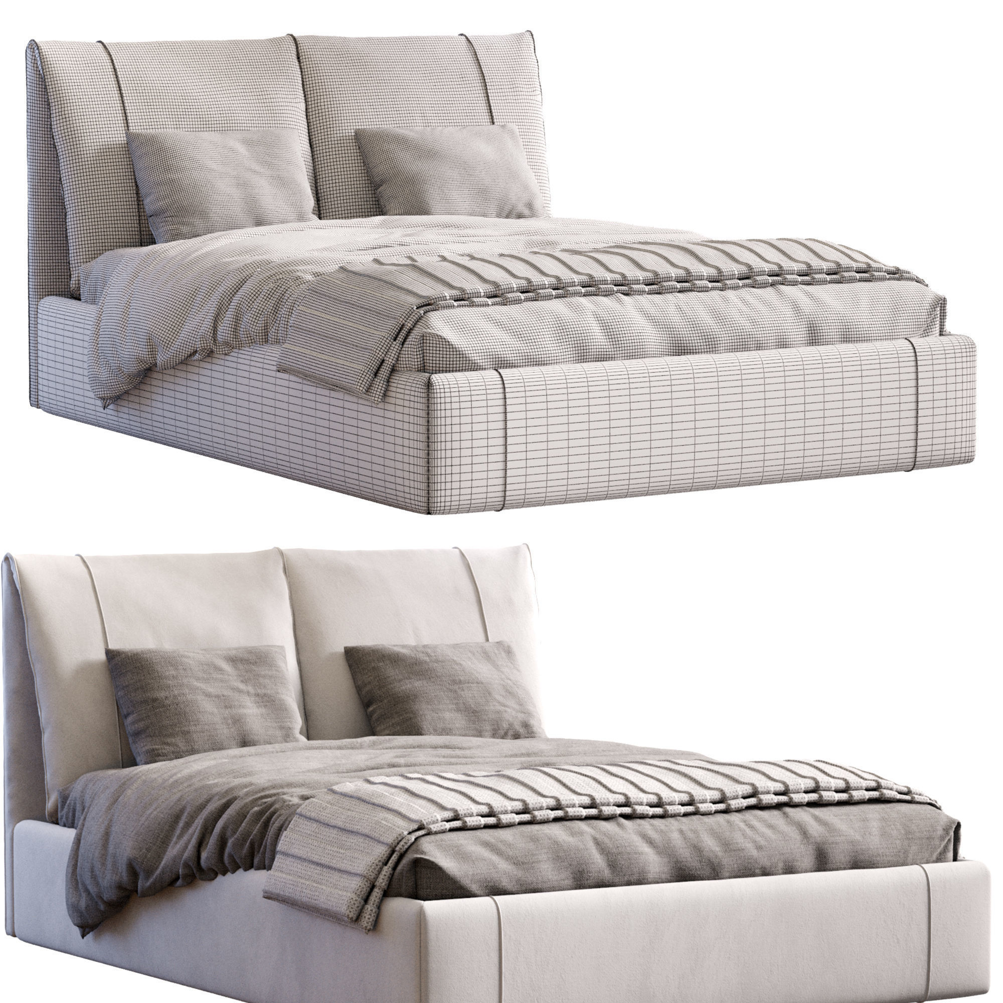 Bed Vailor 3D model | CGTrader