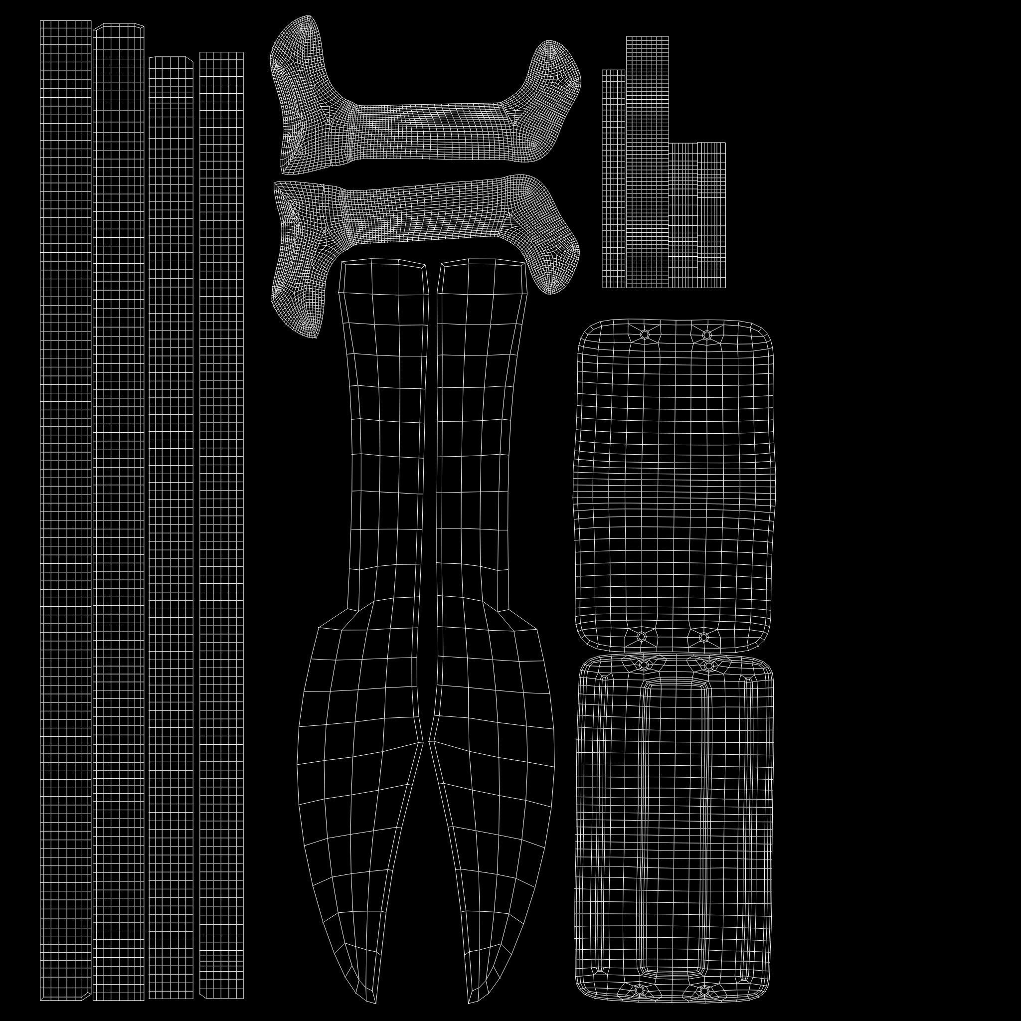 3D model Cross Shoulder Scabbard Spartan Sword VR / AR / low-poly ...